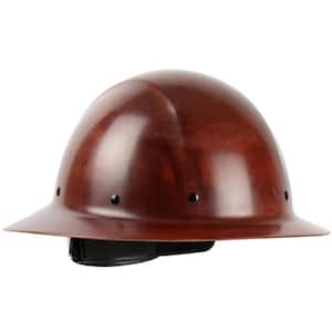 Skullerz Class E Hard Hat with Full Brim Ratchet Suspension LED Light ...