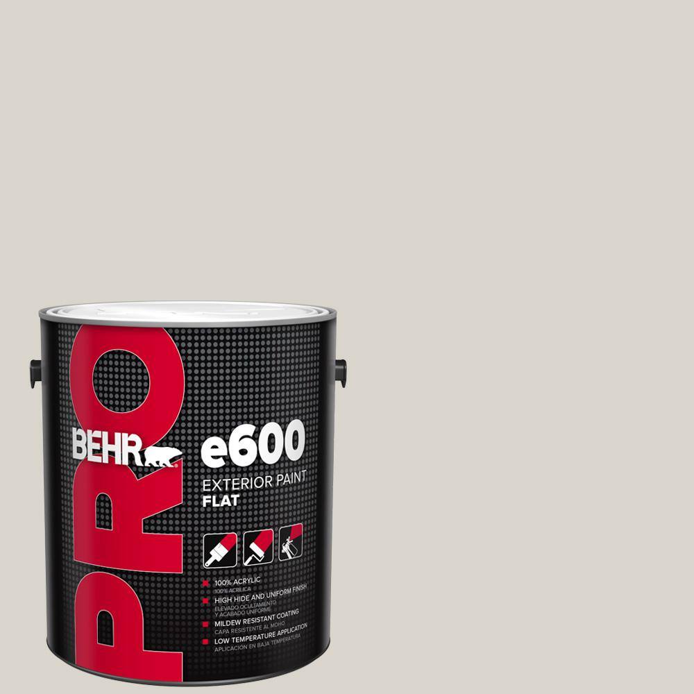 BEHR PRO 1 gal. #HDC-MD-21 Dove Flat Exterior Paint PR61001 - The Home ...