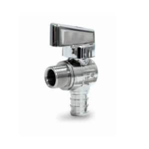 Apollo 1/2 in. Plastic PEX Barb x 3/8 in. Compression Quarter-Turn ...