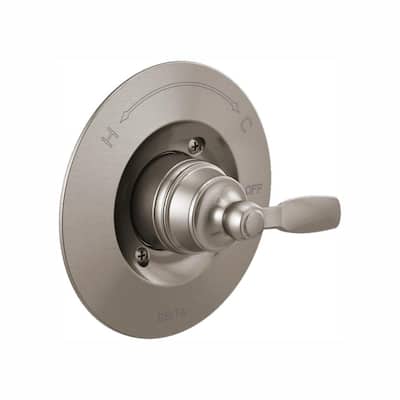 Delta Woodhurst 1-Handle Wall Mount Tub and Shower Trim Kit in ...