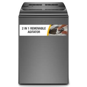 LG 5.3 cu. ft. SMART Top Load Washer in Graphite Steel with 4-way ...