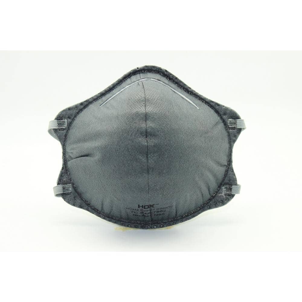 HDX HDX Disposable N95 Odor-Resistant Respirator Mask with Activated ...