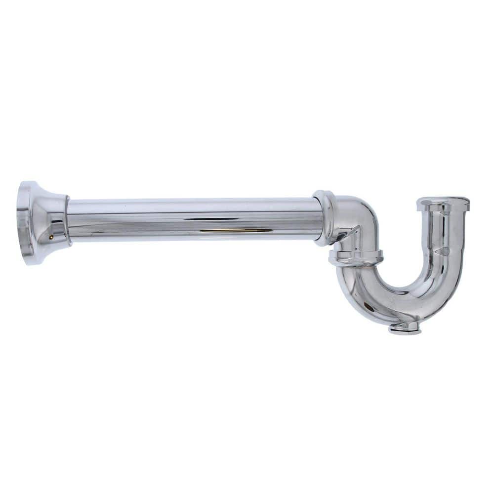 JONES STEPHENS 1-1/2 in. x 1.08 ft. Brass Pipe P38129 - The Home Depot