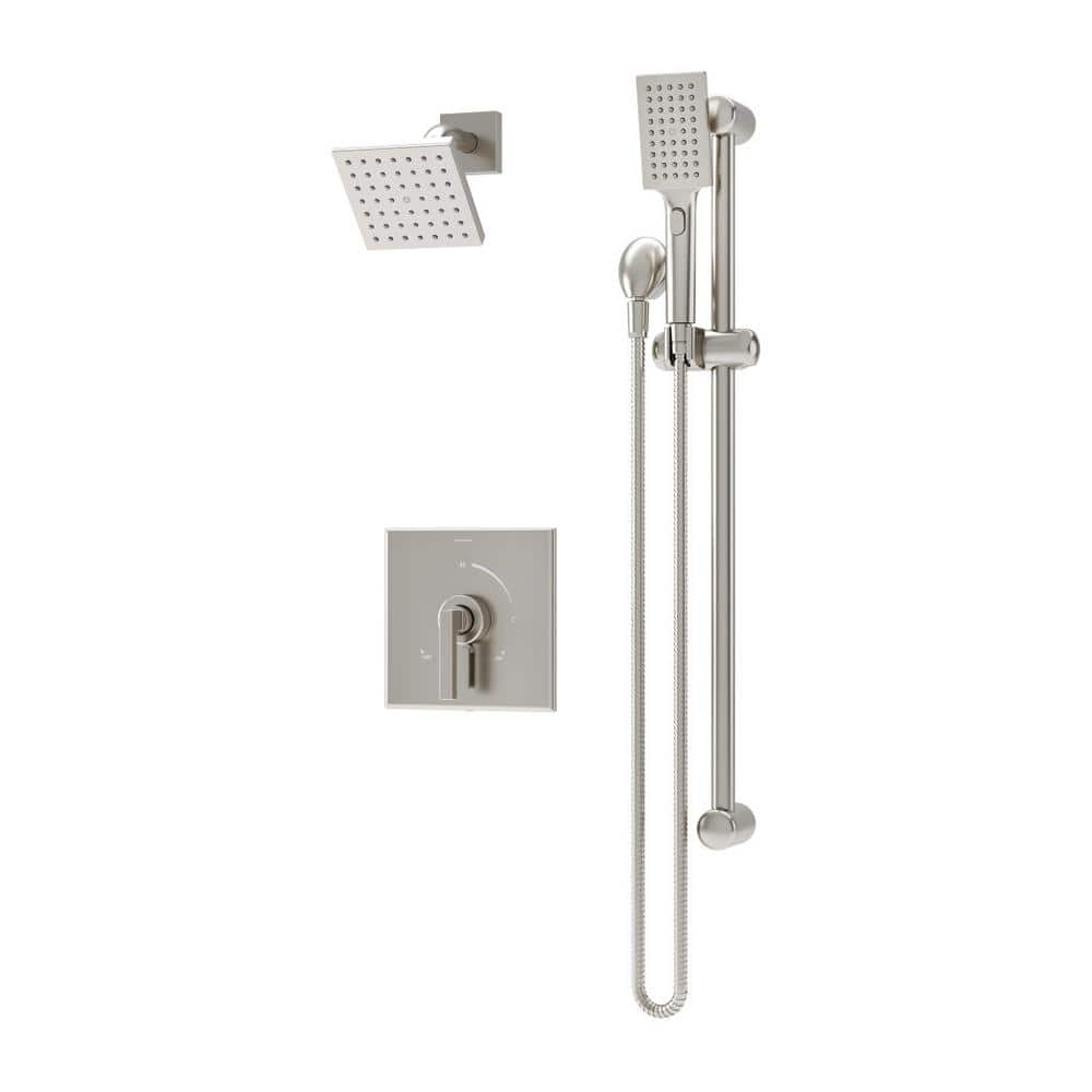 Symmons Duro HydroMersion Shower Faucet Trim Kit Wall Mounted with ...