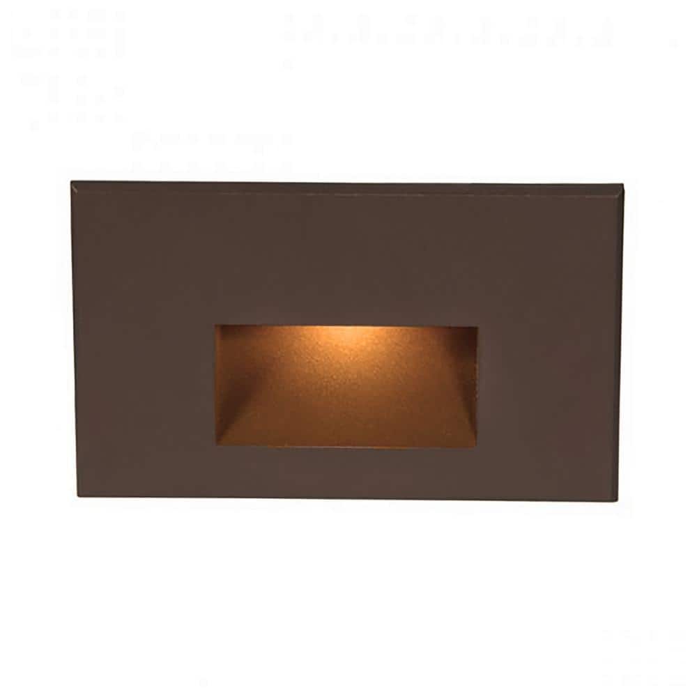 WAC Lighting Wall and Stair Light - 68 Lumens Line Voltage Bronze on ...