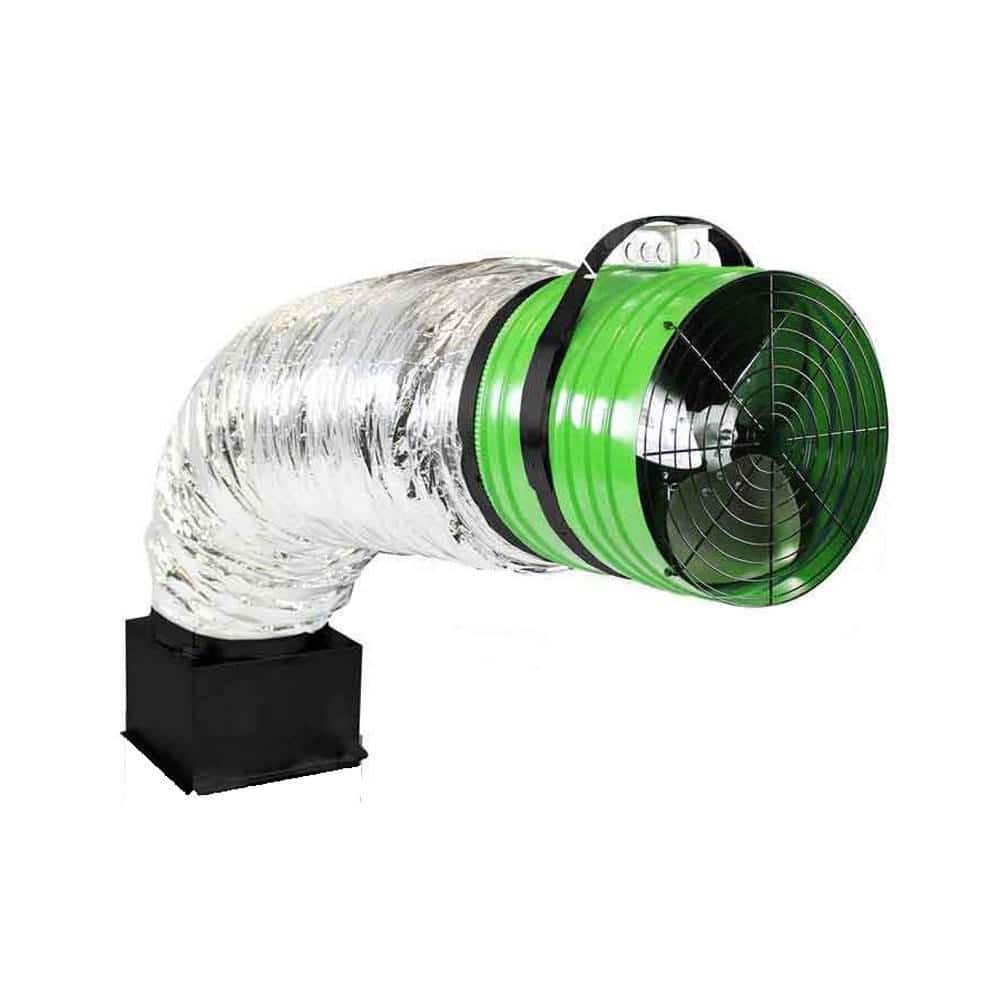 QuietCool CFM Energy Saver Advanced Whole House Fan Cooling System QC ...