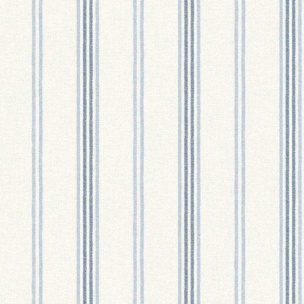 Chesapeake Lovage Blue Pre-Pasted Non-Woven Wallpaper 4134-72546 - The ...
