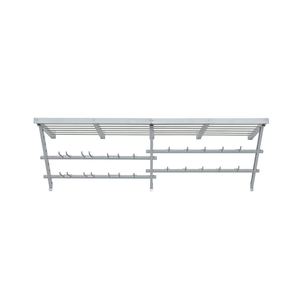 Garage Essentials 220861 64 In. W Utility Shelf And Track Storage ...