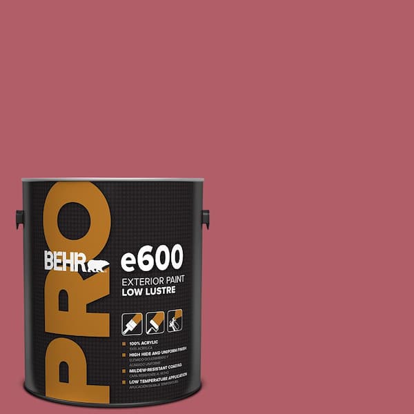 BEHR PRO 1 gal. #130D-5 Rhubarb Low Luster Exterior Paint PR62301 - The ...