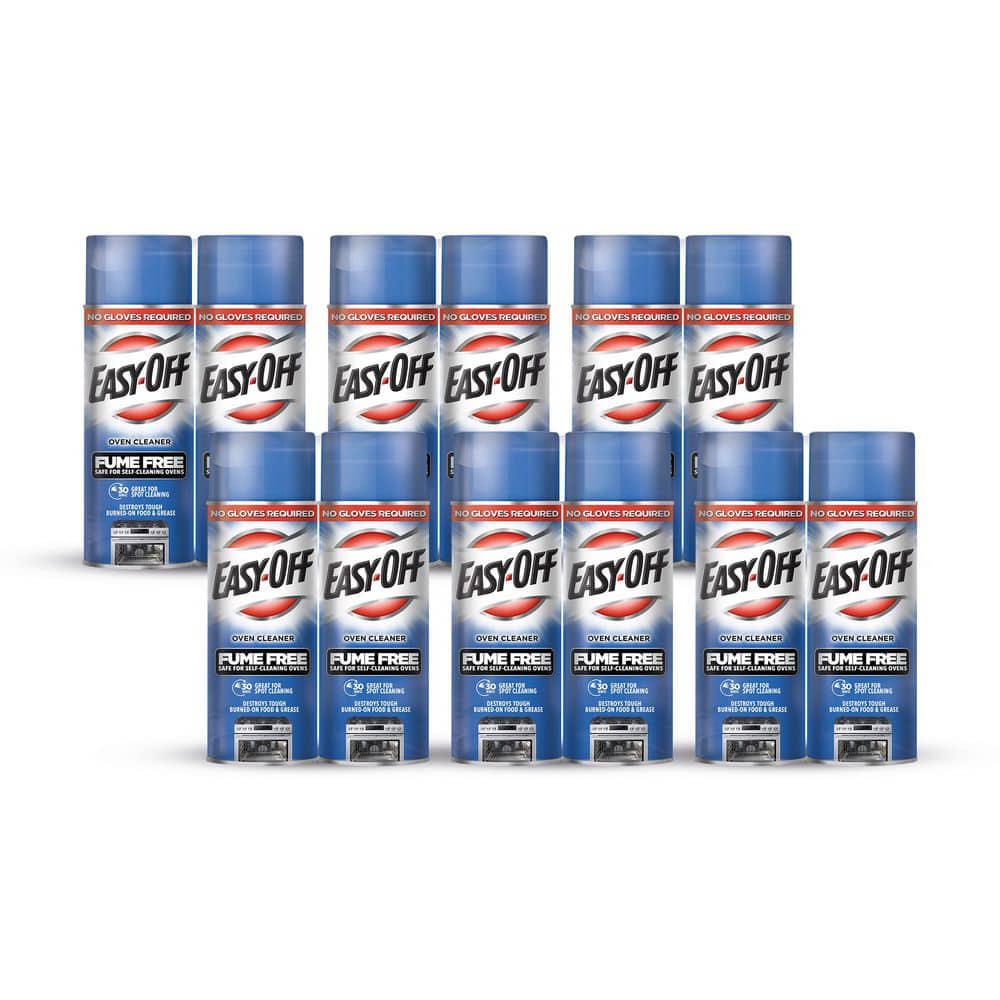 EASY-OFF 24 oz. Professional Fume Free Aerosol Oven Cleaner(2-CNT, Case ...