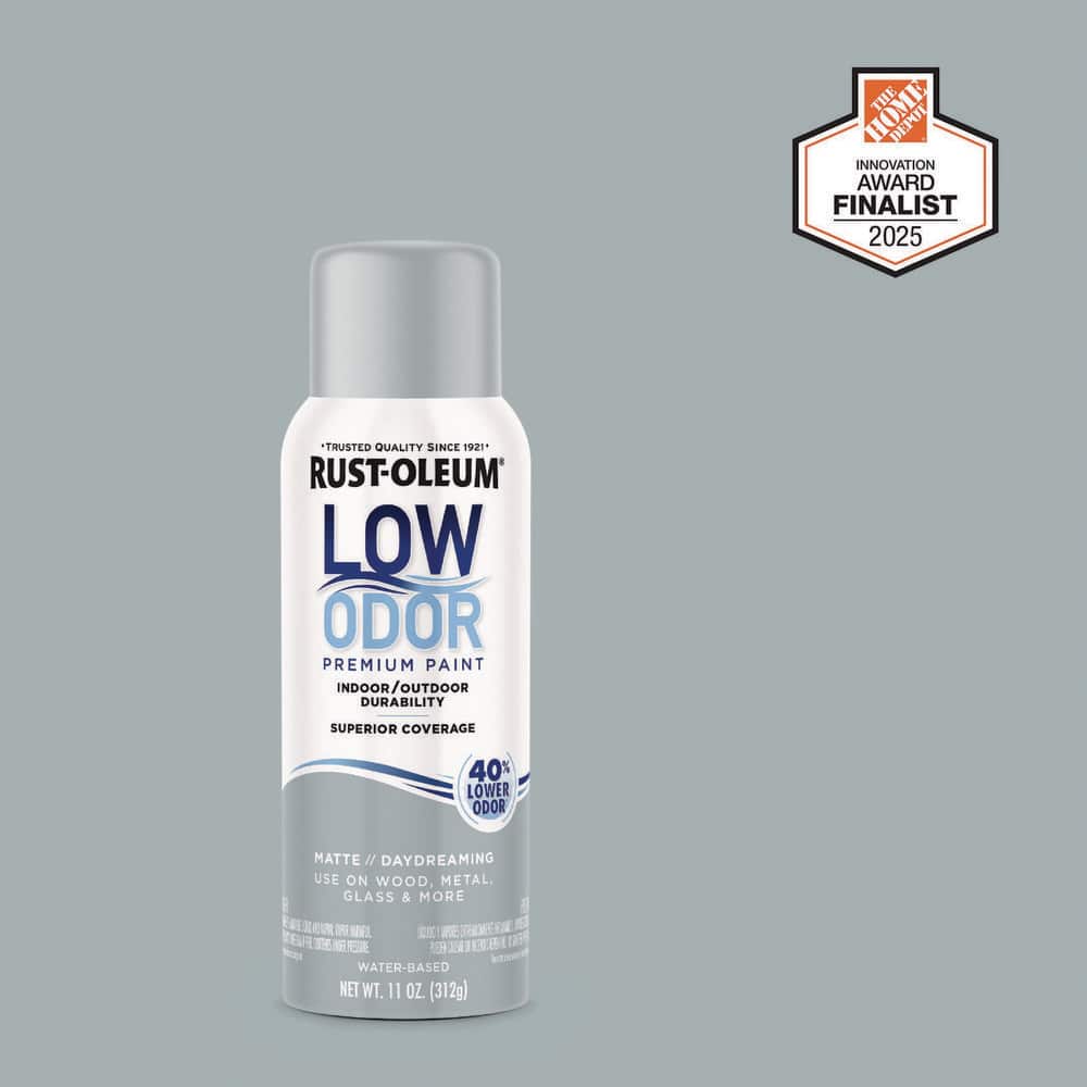 Rust-Oleum Low Odor 11 oz. Matte Daydream Low Odor Water-Based Spray ...