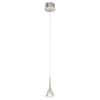 KICHLER Elan Kabru 1-Light Integrated LED Brushed Nickel Contemporary ...