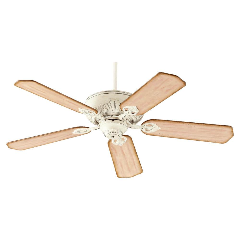 Quorum INTERNATIONAL Chateaux 52 in. Indoor Persian White Ceiling Fan ...