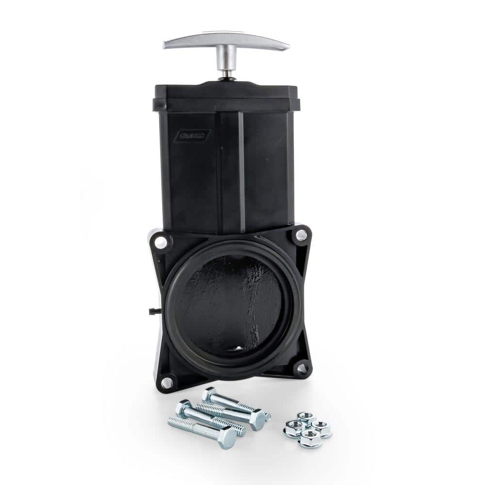 Camco 3 in. Waste Valve with Metal Handle 39511 - The Home Depot