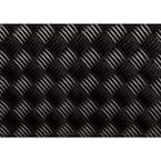 DC Fix 17.75 in. x 4 ft. 9 in. Silver Diamond Plate Decorative Vinyl ...