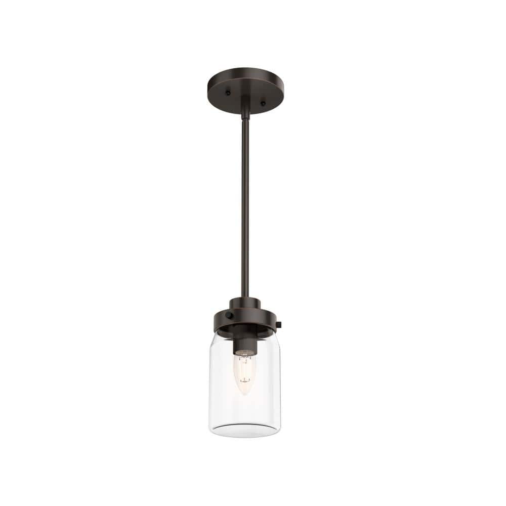 Hunter Devon Park 1 Light Onyx Bengal Jar Pendant Kitchen Light 19008 ...