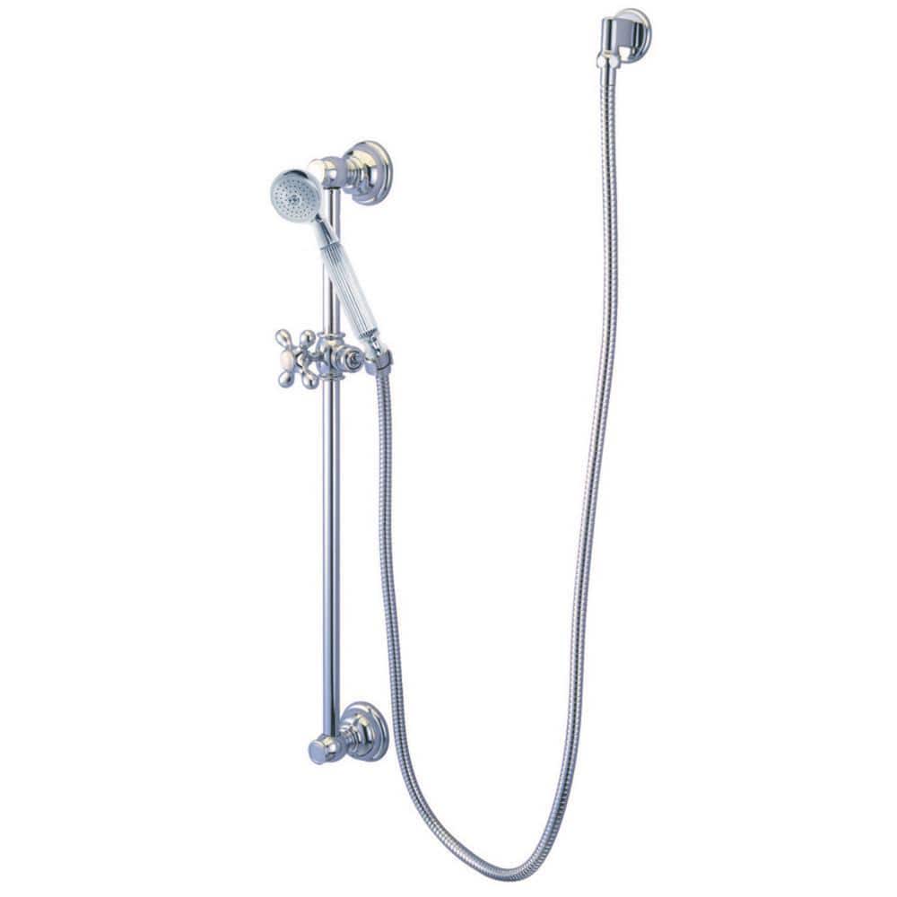 Kingston Brass Made to Match Single-Handle 1-Spray Shower Combo in ...