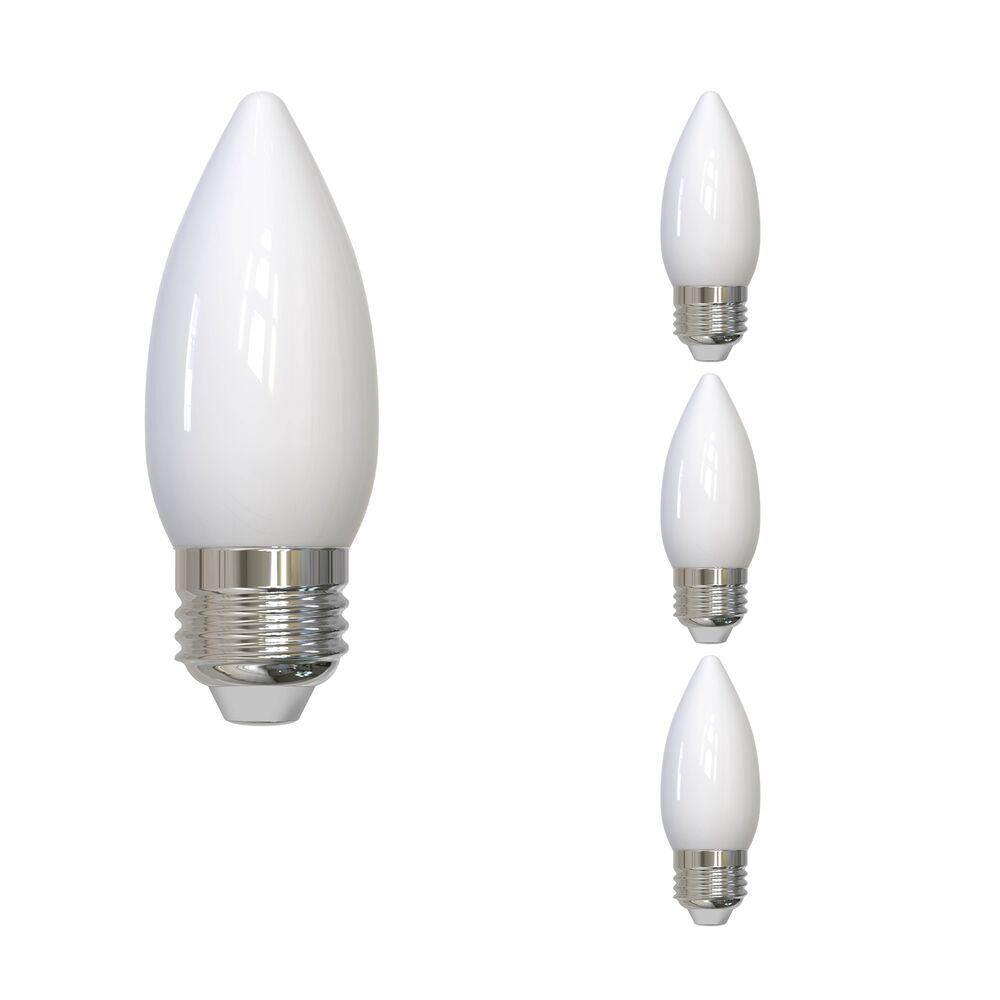 Bulbrite 60 - Watt Equivalent Soft White Light B11 (E26) Medium Screw ...
