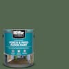 BEHR PREMIUM 1 gal. #S410-7 Equestrian Green Gloss Enamel Interior ...