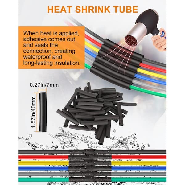 Lukyamzn 6-Pin Electrical 16 AWG 6-Wire Connector Waterproof Male and ...