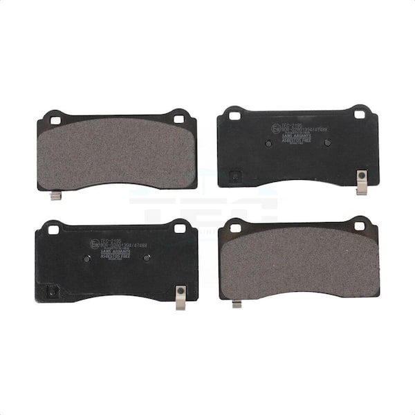 TEC Front Ceramic Disc Brake Pads For Tesla 3 Y With Gray Painted ...