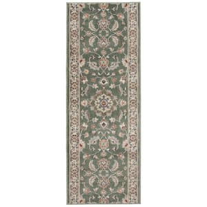 Capri Elina Deep Blue/Whitecap 26 in. W x 1200 in. L Your Choice Length ...