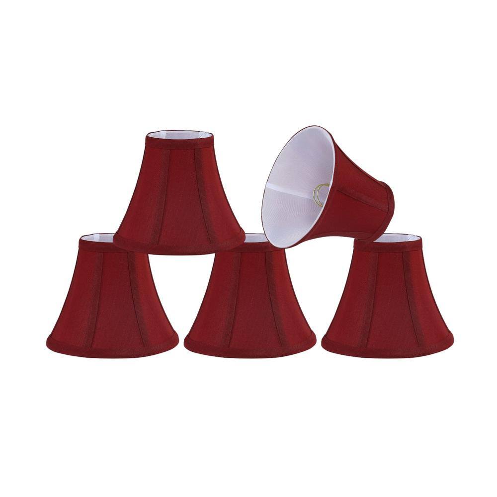 Aspen Creative Corporation 6 in. x 5 in. Rust Bell Lamp Shade (5-Pack ...