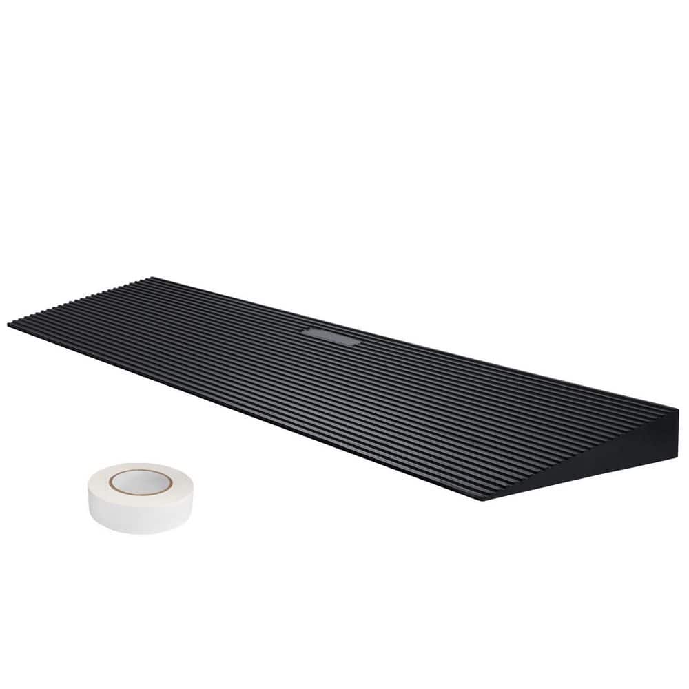 SKYSHALO 1.2 in. Rise Cuttable Threshold Ramp for Sweeping Robot, 35.4 ...