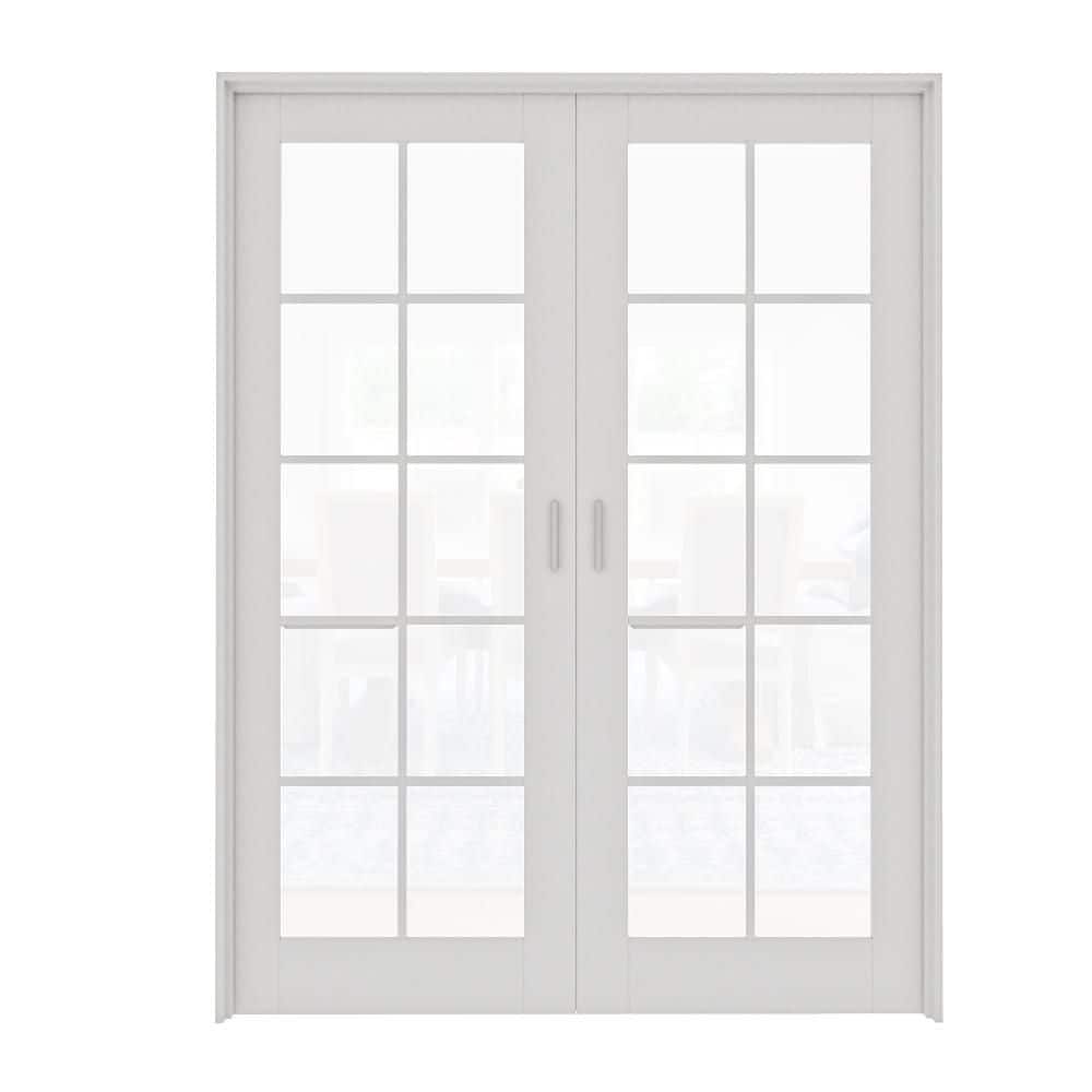 Have a question about ARK DESIGN 64in. x 80 in.10-Lite Frosted Glass ...