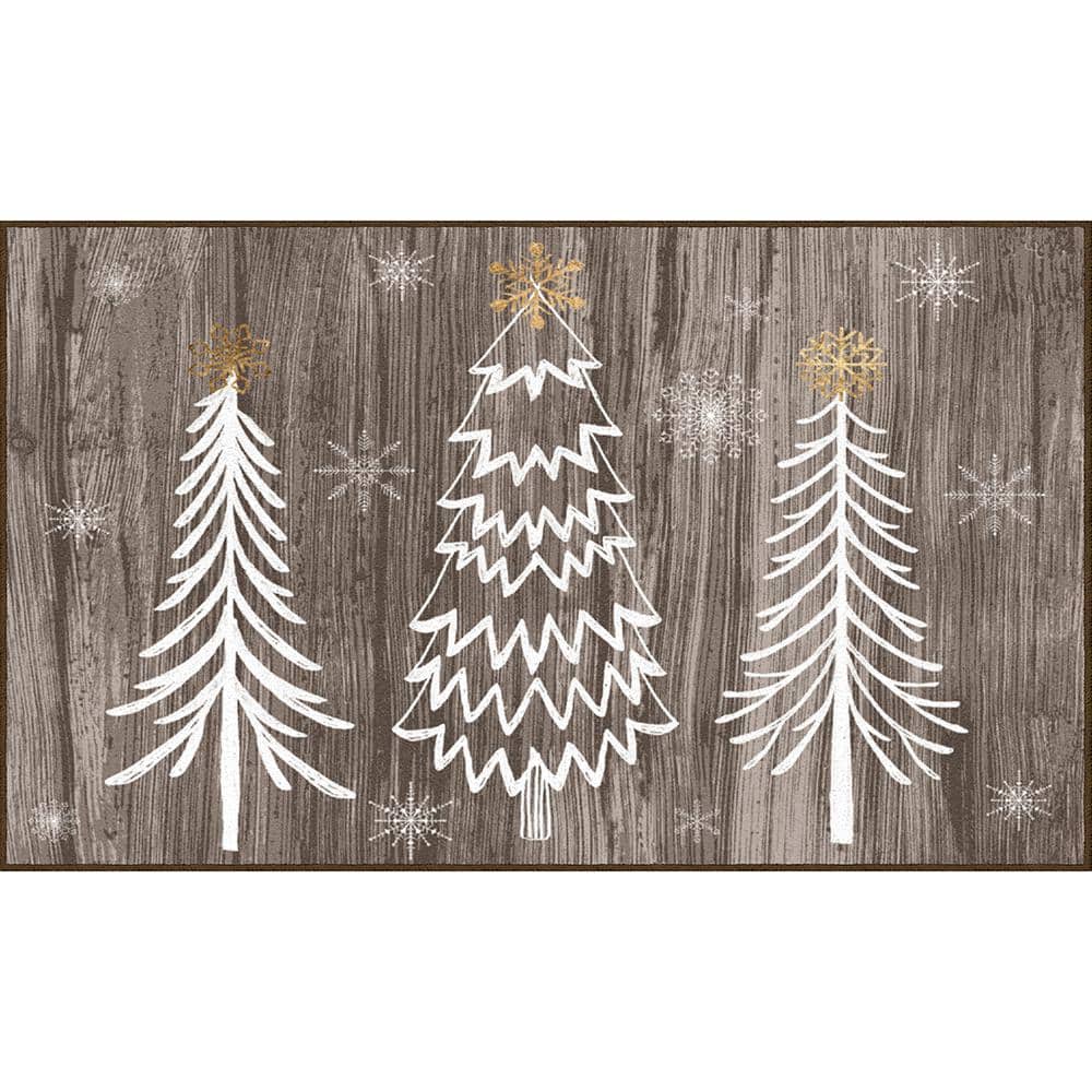 Mohawk Home Barnwood Wonderland Driftwood 2 ft. x 3 ft. 4 in. Machine ...