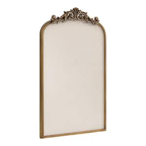 Kate and Laurel Hogan 30 in. x 18 in. White Wooden Framed Fabric ...
