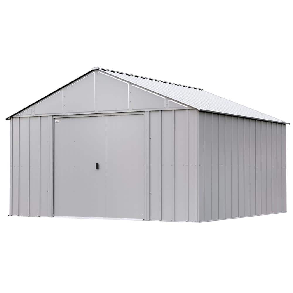 Arrow Classic Storage Shed 12 ft. W x 12 ft. D x 8 ft. H Metal Shed 138 ...