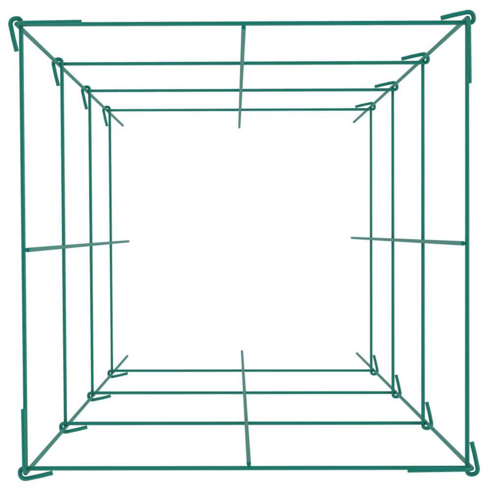SVOPES Tomato Cages-14.6 in. x 14.6 in. x 39.4 in. 6 Packs Square Plant ...