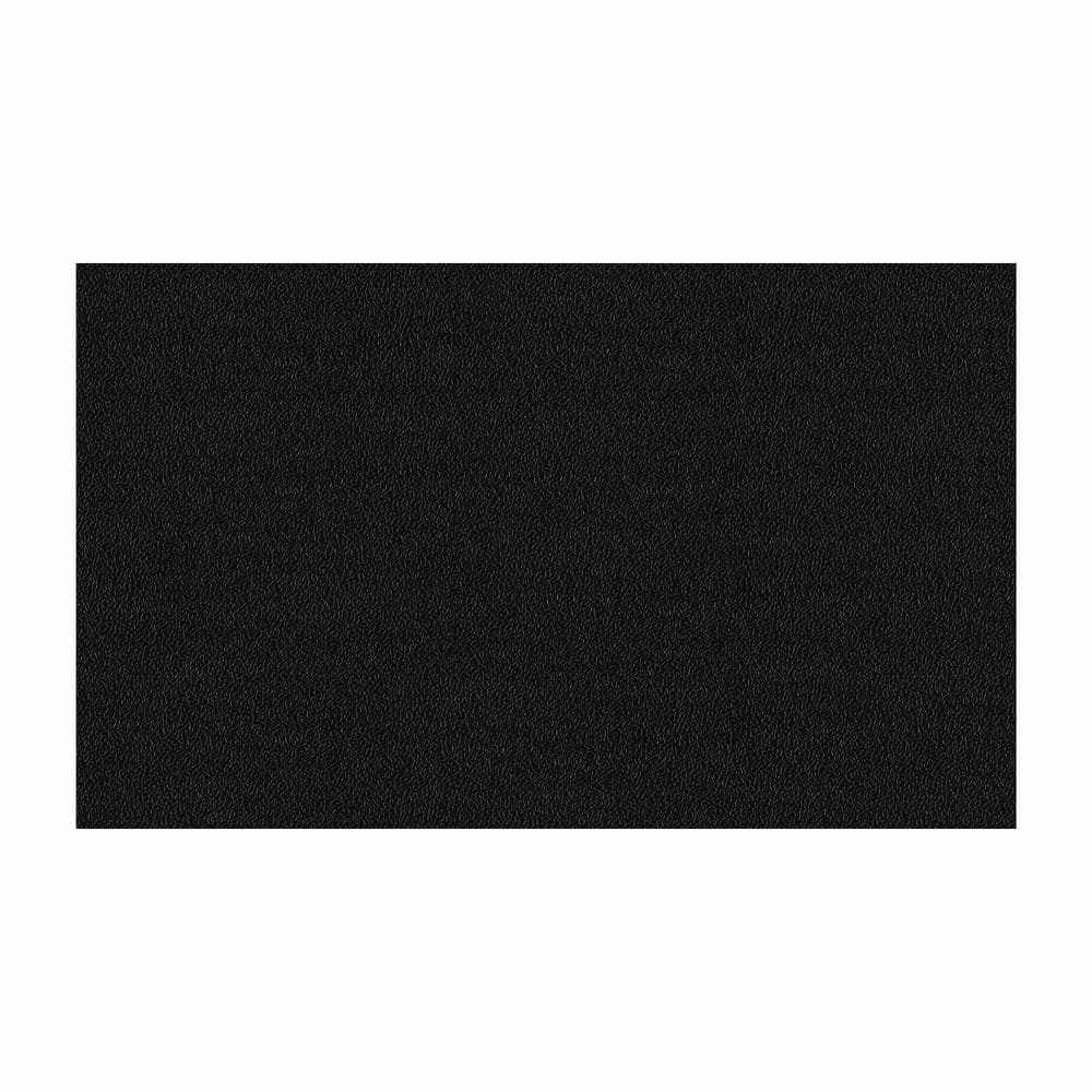 TrafficMaster Black 42 in. x 72 in. x 0.75 in. Rubber All-Purpose ...