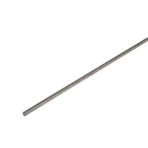 Everbilt 3/8 in. x 1 ft. Zinc Plated Steel Solid Square Bar 1662 - The ...