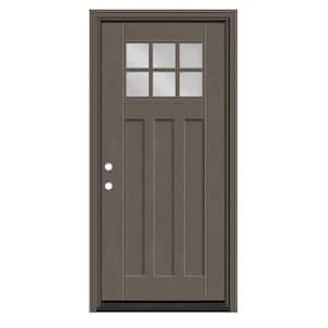 Steves & Sons Regency 36 in. x 80 in. LHOS 6Lite Toplite Clear Glass ...