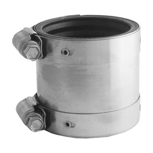LDR 1-1/2 in. x 1-1/2 in. PVC Hub x Hub Shielded Tubular Coupling 808 ...