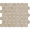 Daltile Perpetuo Elegant Beige 10 in. x 12 in. Glazed Ceramic Mosaic ...