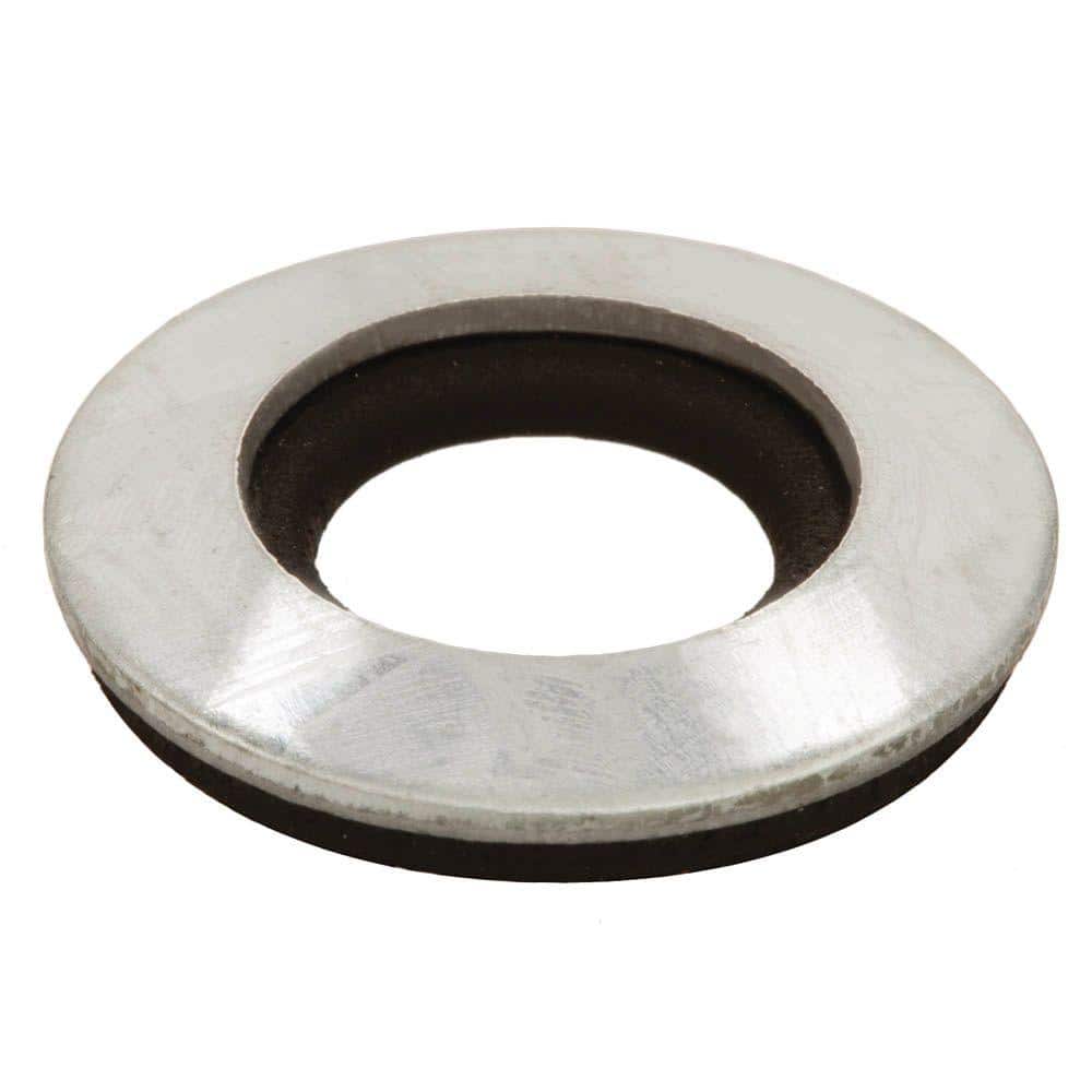 Everbilt 3/8 in. x 1/2 in. Galvanized Bonded Sealing Washer (4-Piece ...