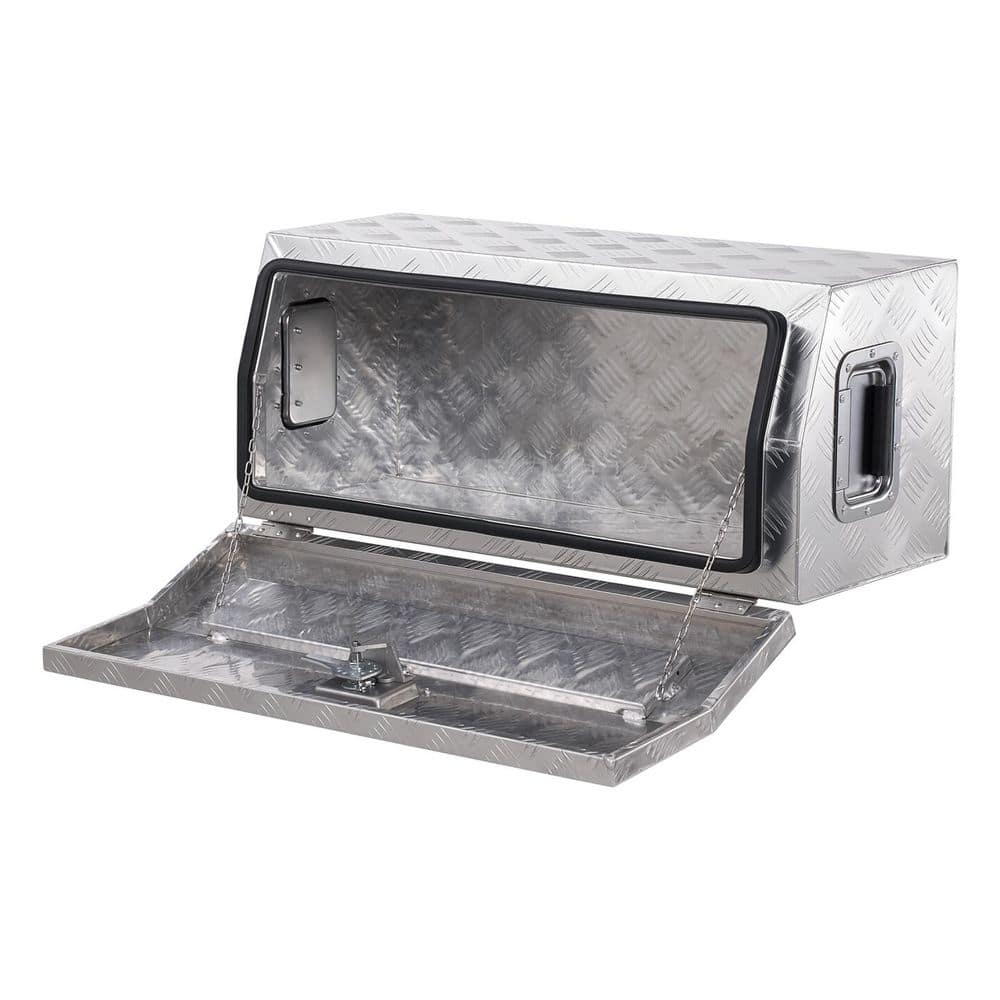 SKYSHALO Top Mount Truck Tool Box in Heavy Duty Aluminum 30 in. with ...