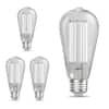 Feit Electric 60-Watt Equivalent ST19 Dimmable White Filament Clear ...