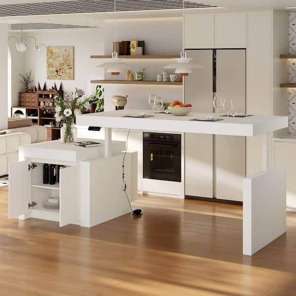 Adjustable Height - Kitchen & Dining Tables - The Home Depot