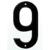 Distinctions 6 in. Old World Bronze Style Black Number 9 844629 - The ...
