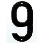 Distinctions 6 in. Old World Bronze Style Black Number 9 844629 - The ...