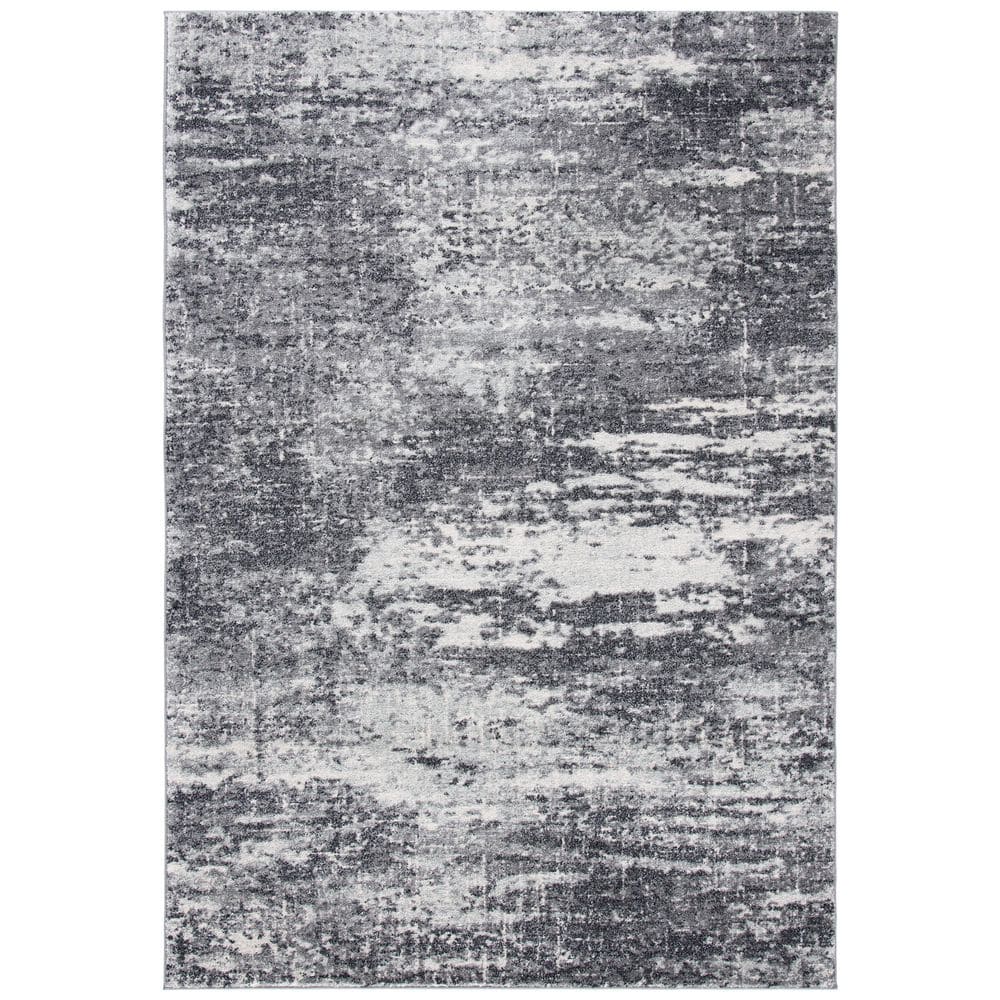 Reviews for SAFAVIEH Evoke Ivory/Gray 9 ft. x 12 ft. Solid Area Rug ...