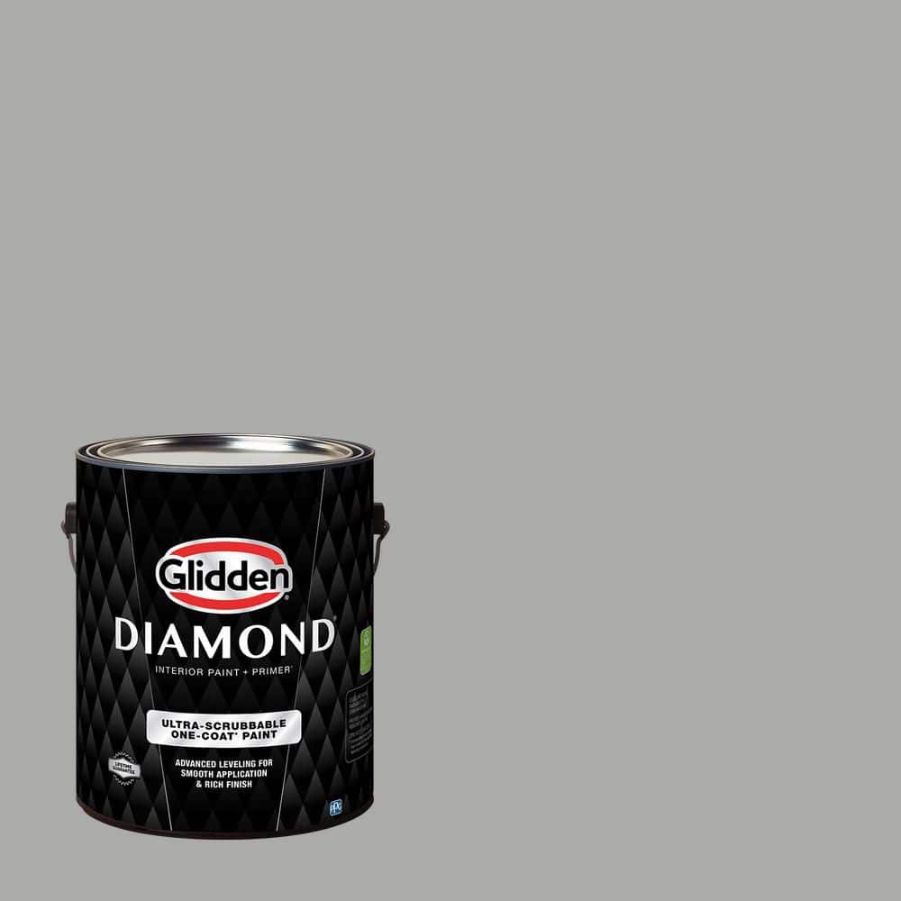 Glidden Diamond 1 gal. PPG0997-4 Precipitation Ultra-Flat Interior ...