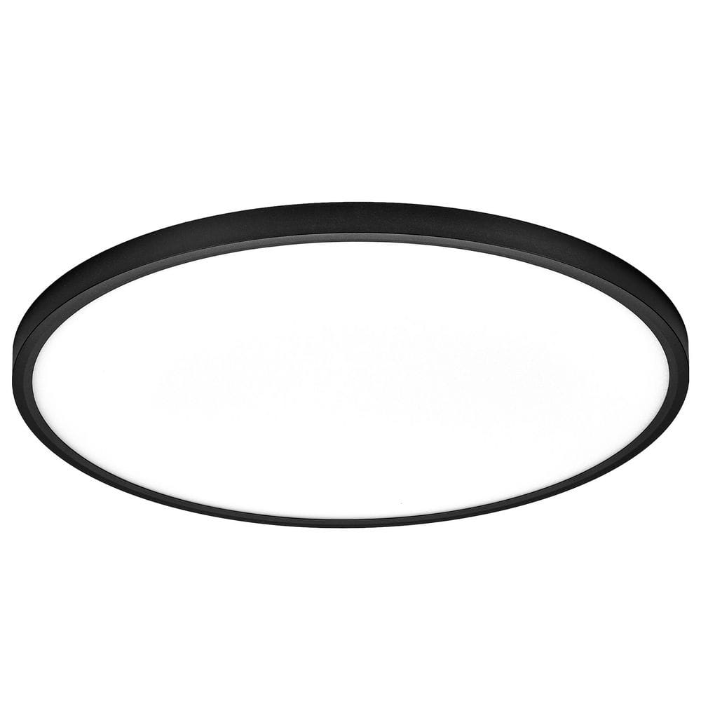 Maxxima 16 in. LED Flush Mount Ceiling Light, 5 CCT 2700K-5000K, 3500 ...