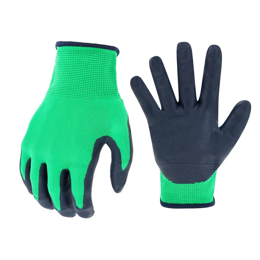 Digz Kids/Youth Medium/Large Nitrile Coated Outdoor and Work Gardening ...