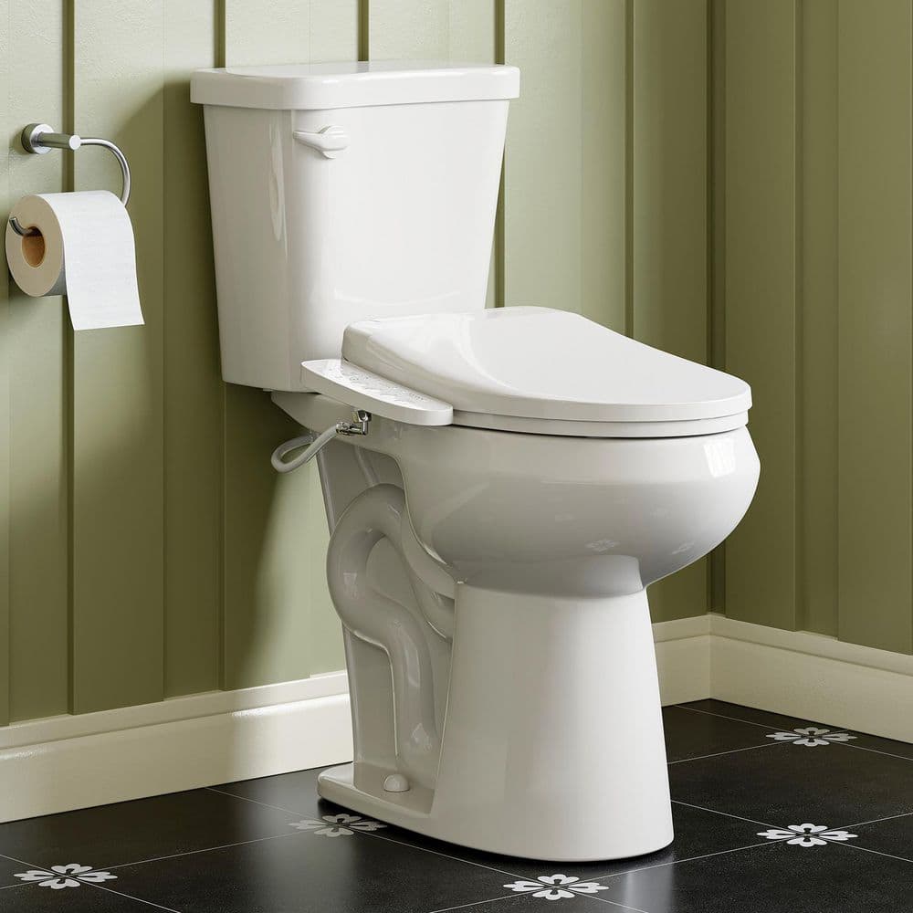 HOROW 19 in. Tall 2-Piece High-Efficiency 1.28 GPF Single Flush ...