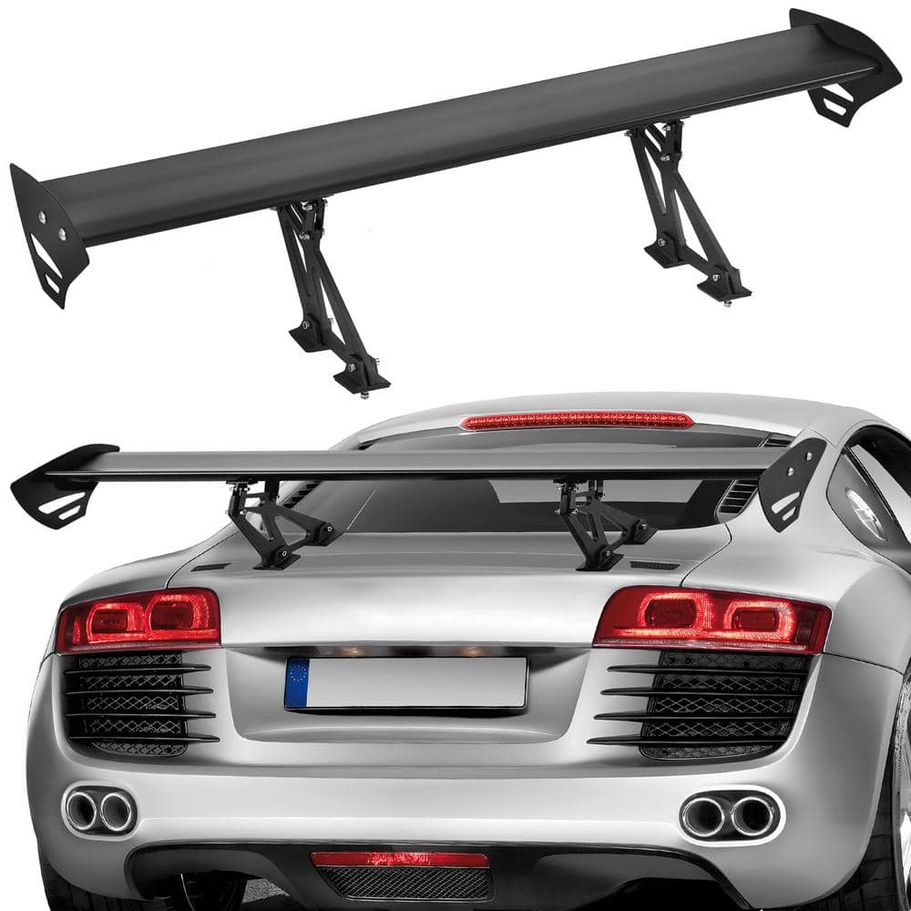 SKYSHALO GT Wing Car Spoiler, 43.3 in. Universal Spoiler with Single Deck, Adjustable ...